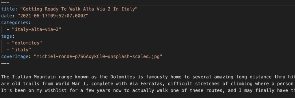 Migrating Away From WordPress, Part One: Exporting Data - The Duane Storey